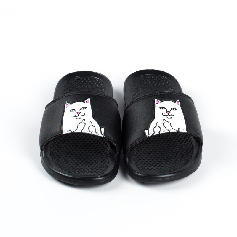 Ripndip - Lord Nermal Slides (Black) RIPNDIP MX